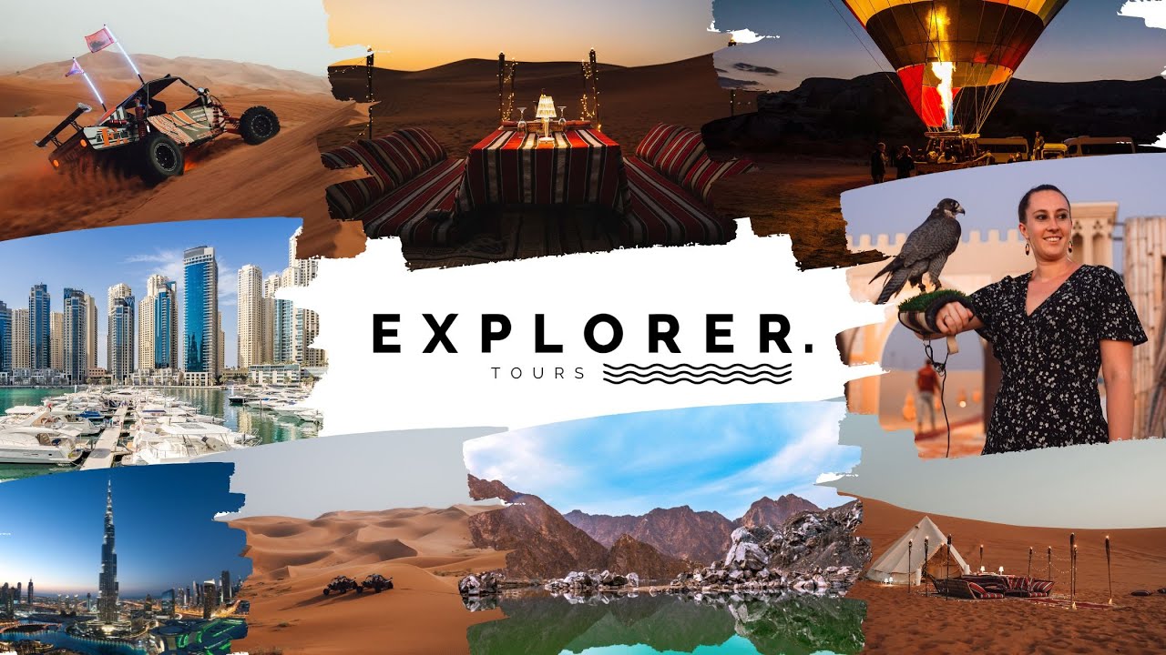 Adventure Experiences Dubai - Explorer Tours - YouTube
