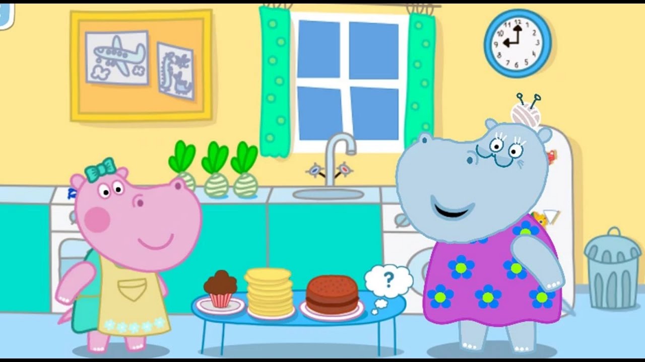 The Boss Baby - Baby Cooking School Hippo Peppa Pig Games - Mini Movies ...