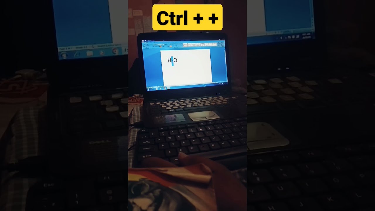 How To Use Subscript In MS Word computer shortcutkeys shortvideo How To Use Subscript In MS Word computer shortcutkeys shortvideo