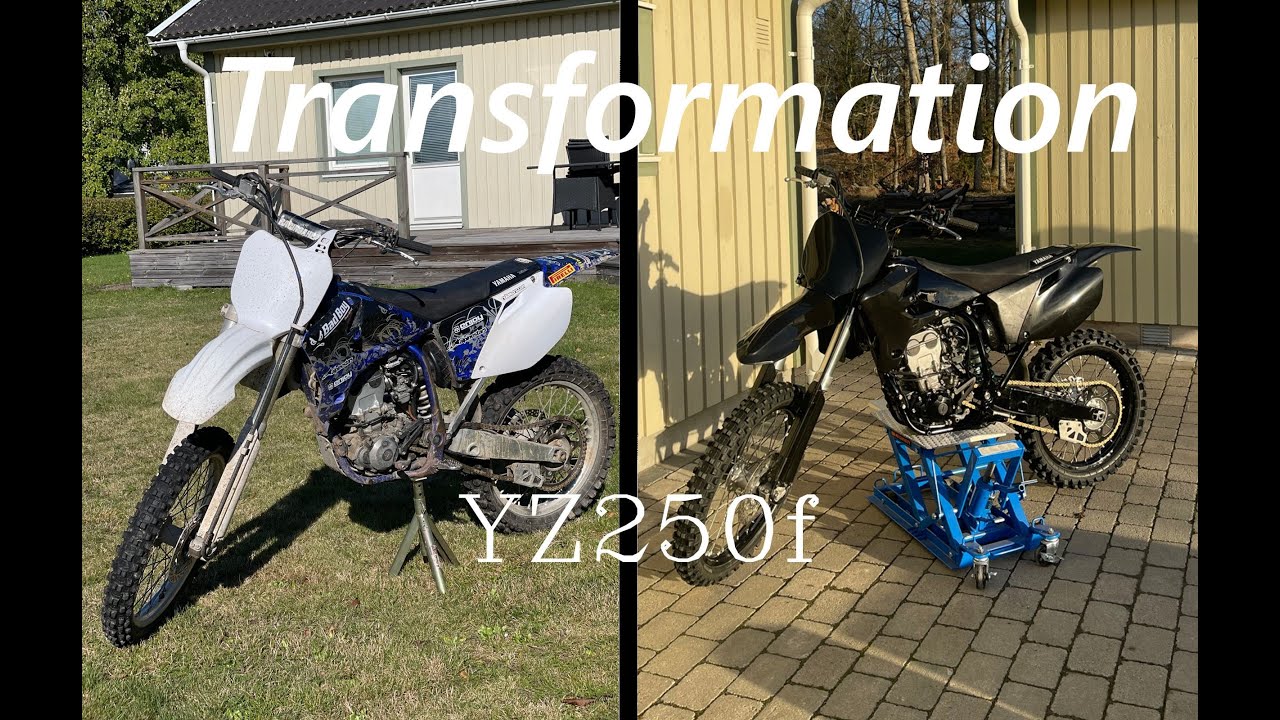 YZ250F Transformation - YouTube