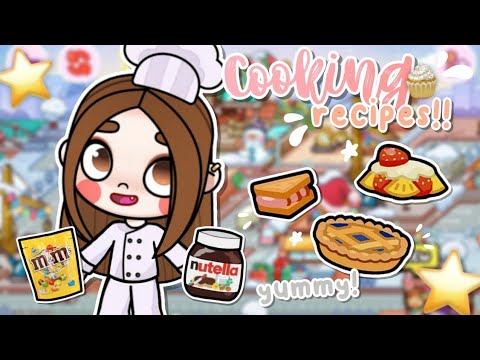 👩🏻‍🍳 NEW SECRET FOOD RECIPES!! Cooking recipes in Avatar world 🍒 ...
