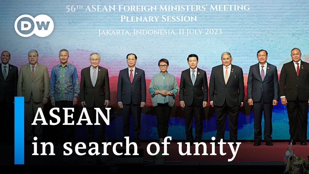 ASEAN members discuss Myanmar and South China Sea dispute | DW News ...