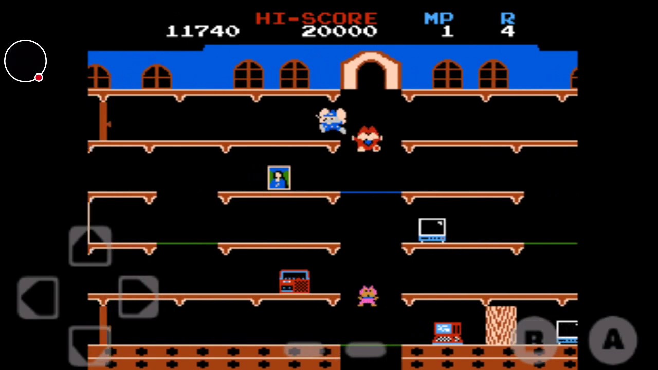 Mappy Arcade Gameplay - YouTube