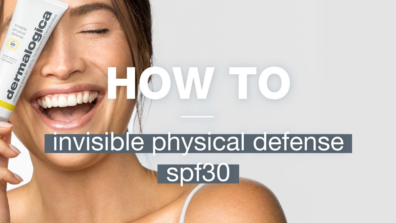 How to use Invisible Physical Defense SPF30 - YouTube