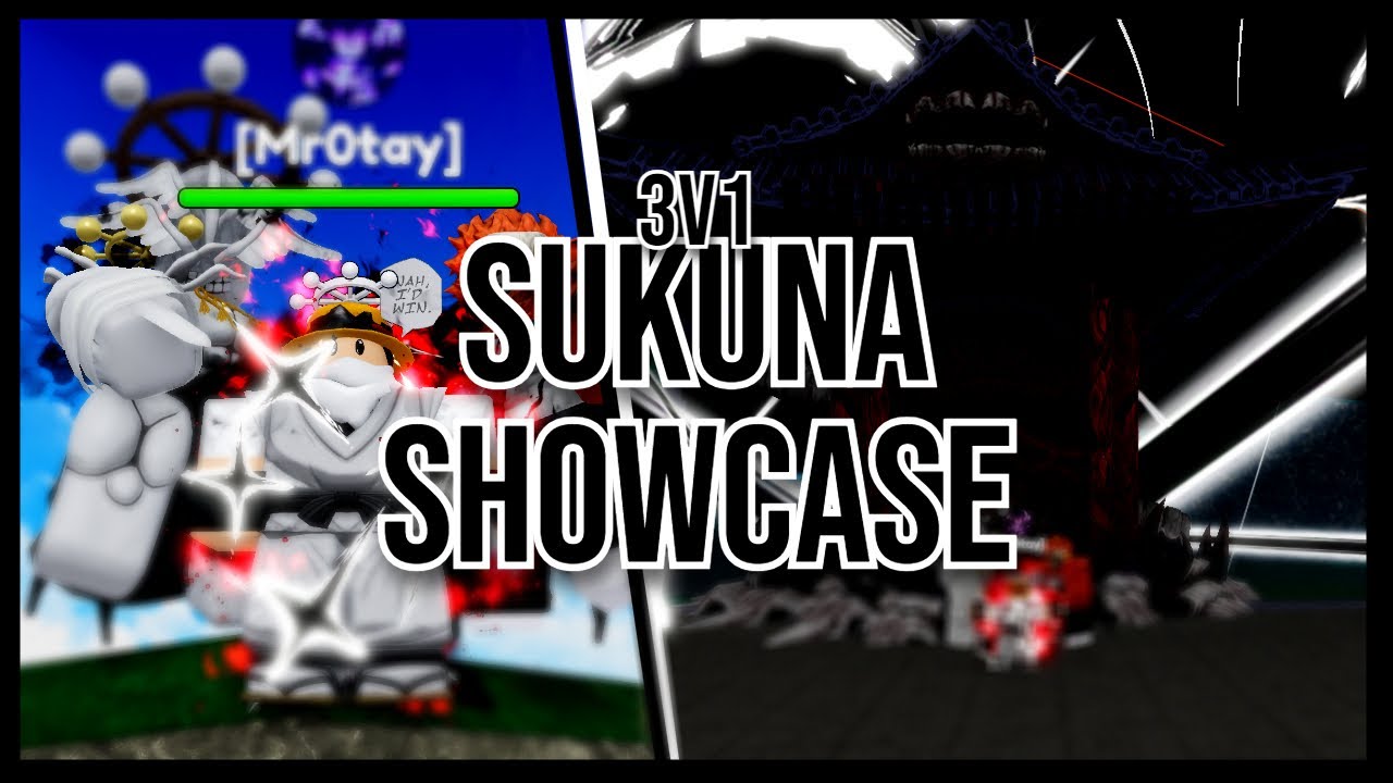 3v1 Sukuna Showcase + How To Get It | Anime Spirits - YouTube