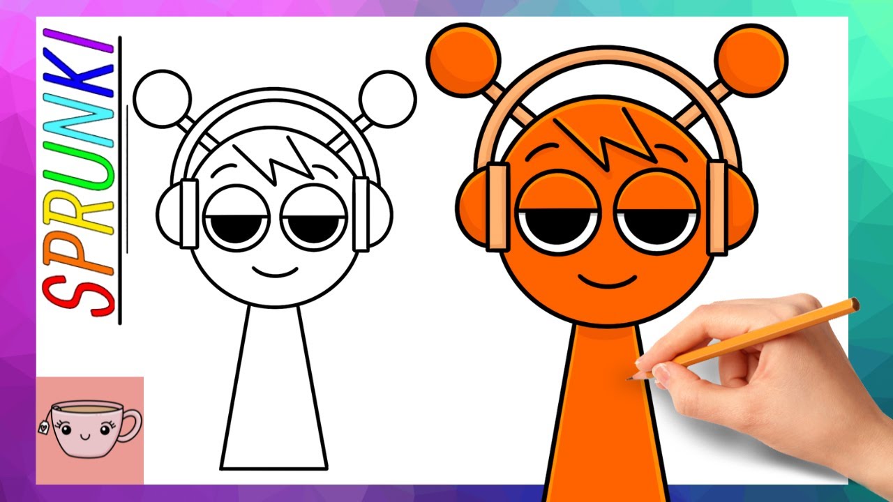 How To Draw Oren from Incredibox Sprunki | Easy Drawing Tutorial - YouTube
