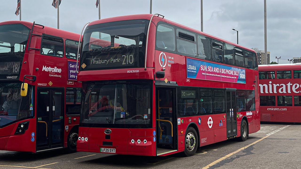 *Brand New* Journey on London Bus Route 210 | BD11 BDE3028 (LF25 SYT ...