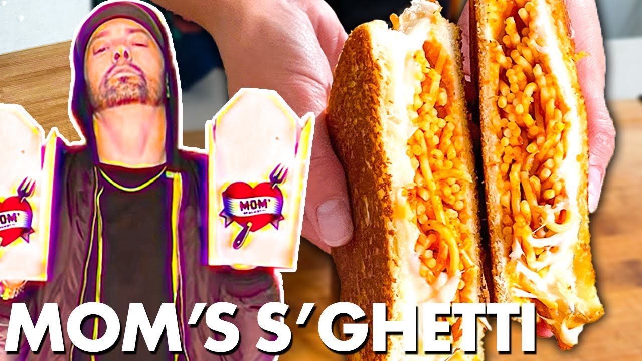 Eminem S'ghetti Sandwich Recipe from "Mom's Spaghetti" Restaurant ...
