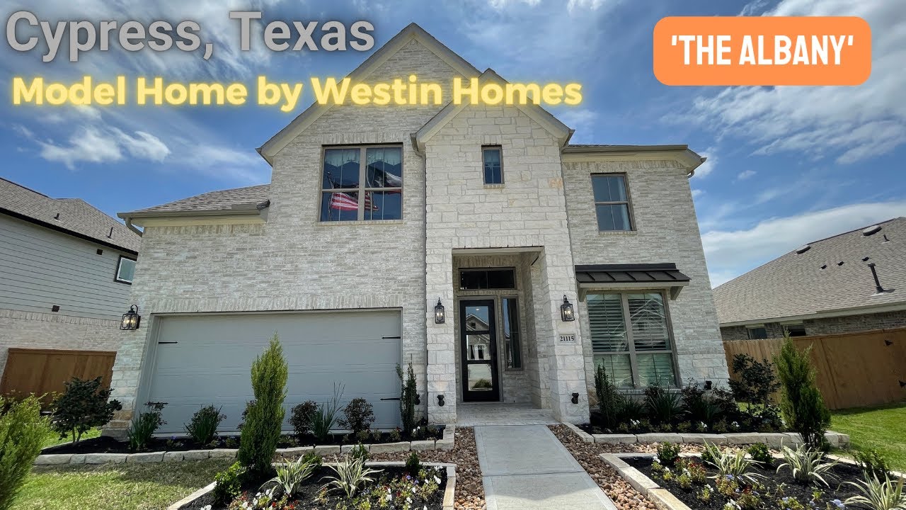 Westin Homes | Albany | 2,900 SF | 4 Bed | 2.5 Bath | Marvida | Cypress ...