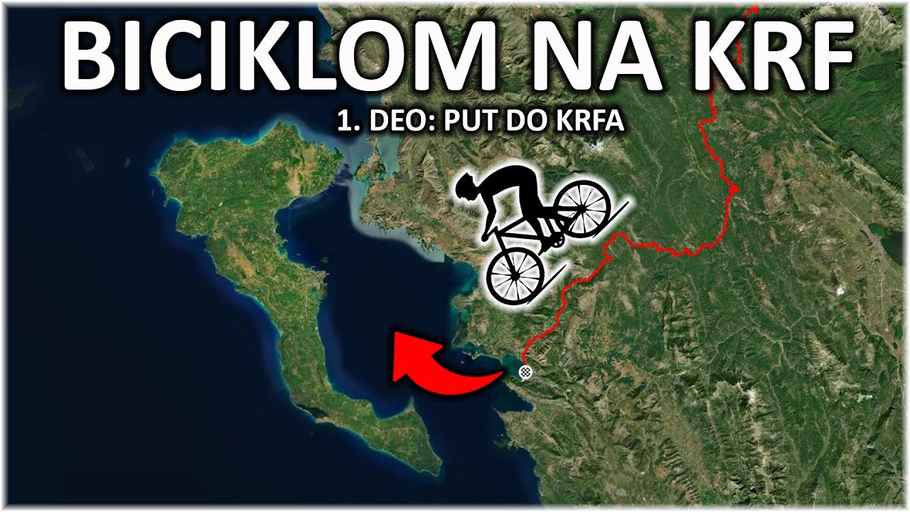 Biciklom do KRFA 1. deo: Put do Krfa @sveta_srbija - YouTube