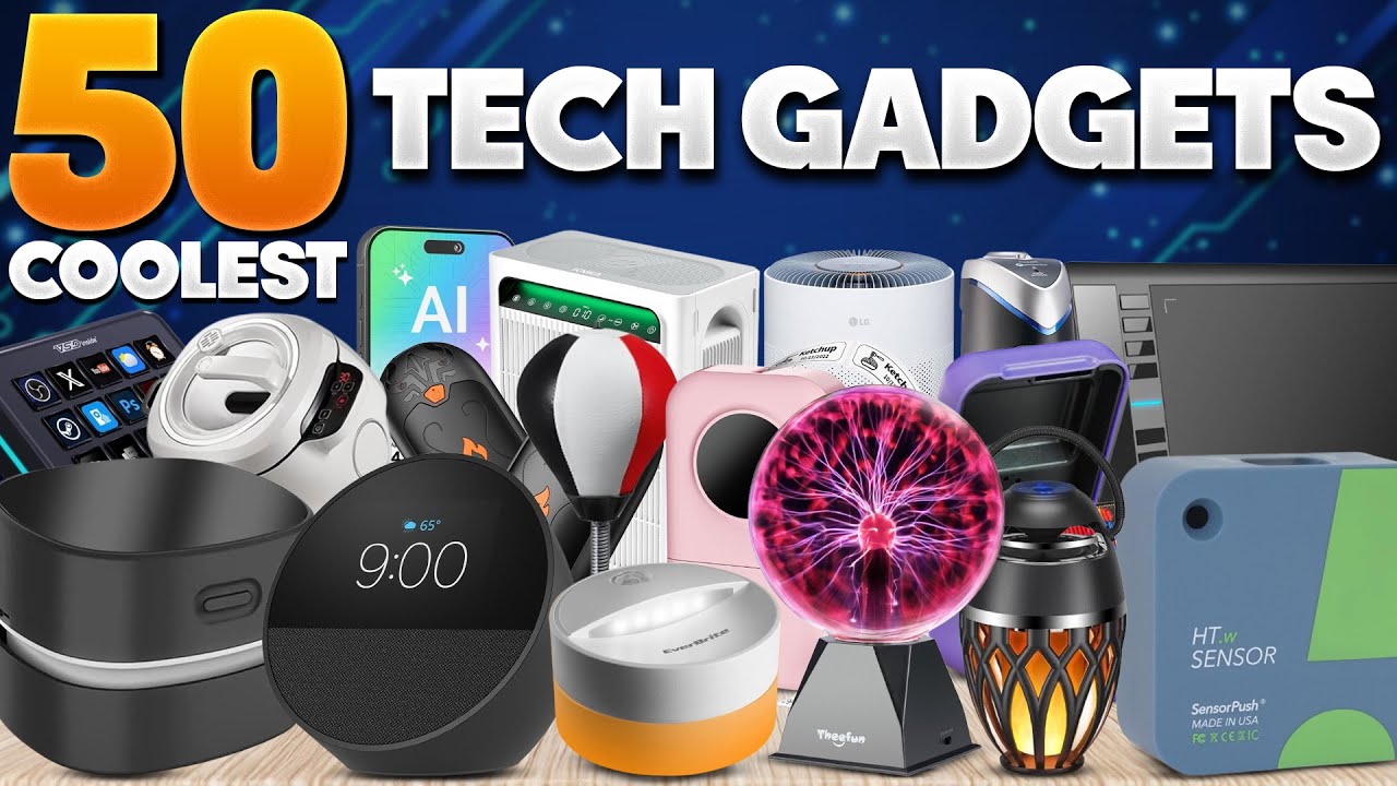50 Coolest Tech Gadgets on Amazon Everyone Is BUYING In 2026! - YouTube