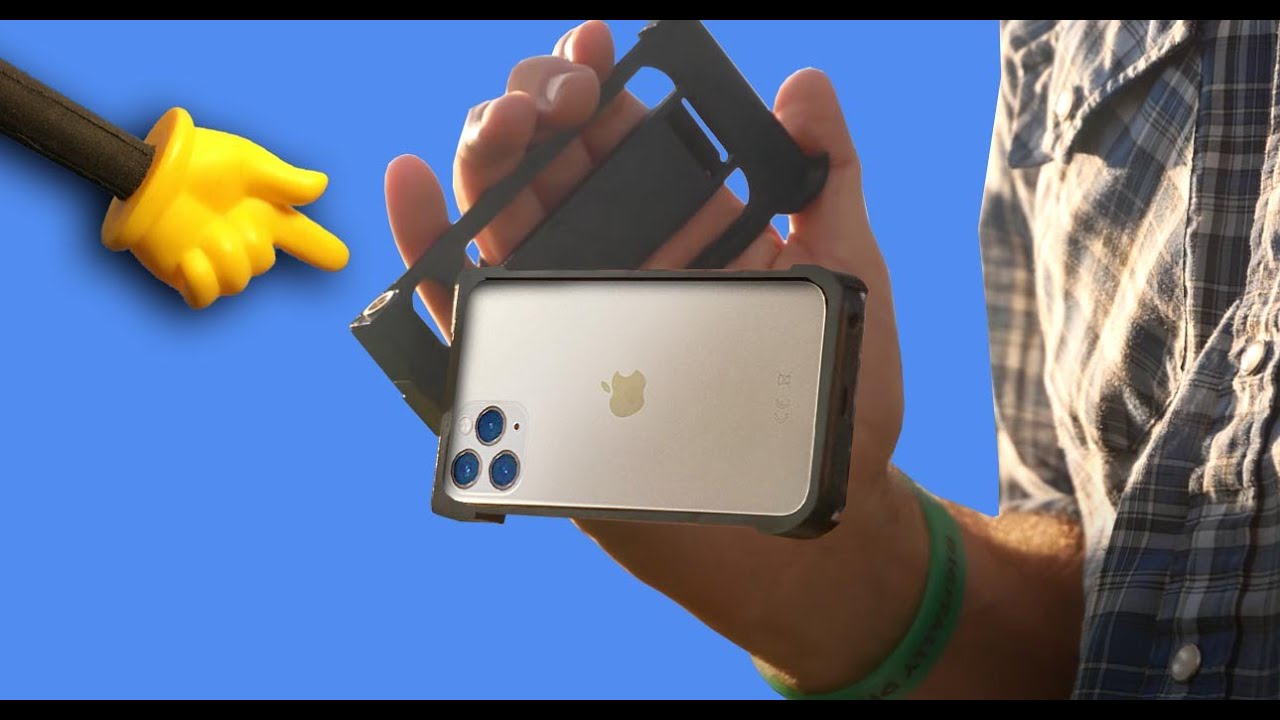 3D Printed iPhone Case Camera Grip!! - CaseCorder - YouTube