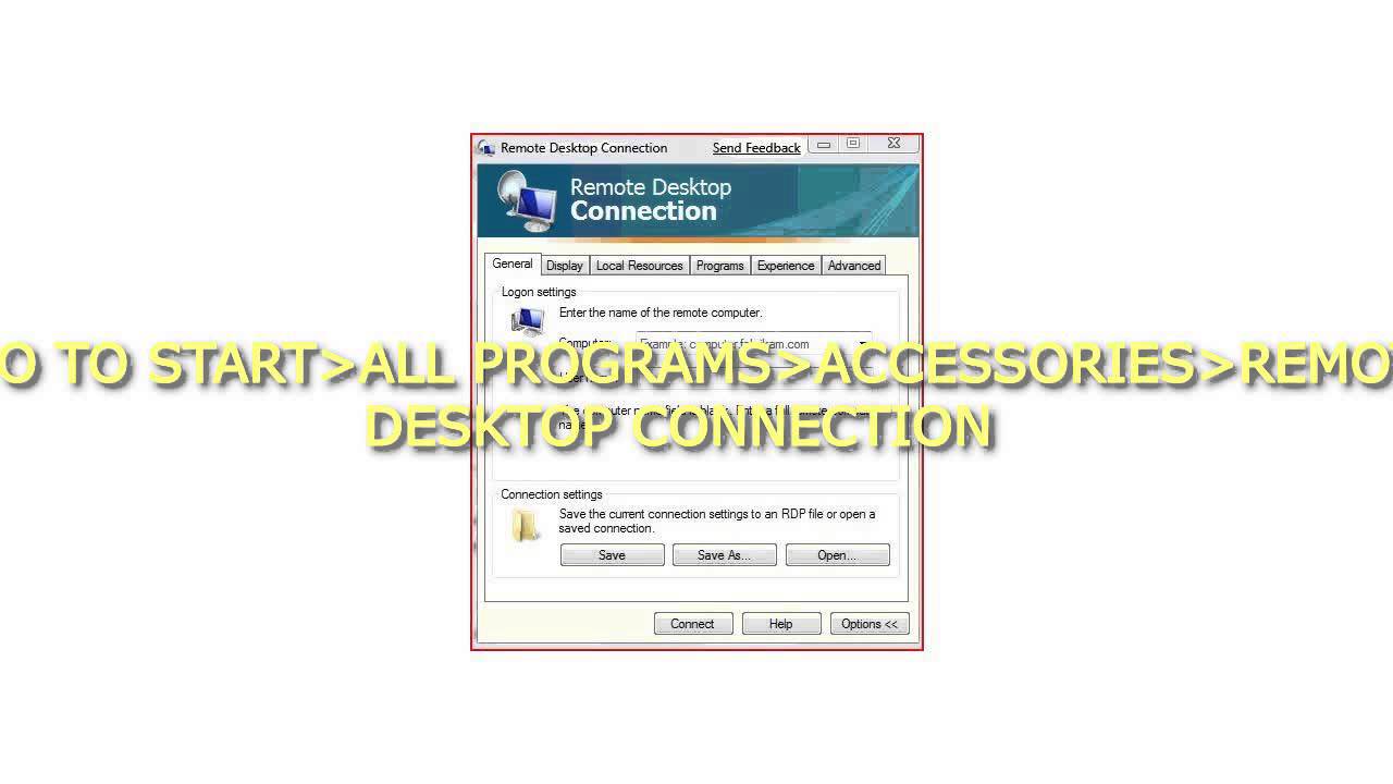 How to Enable Windows to Make and Accept a Remote Desktop Connection ...