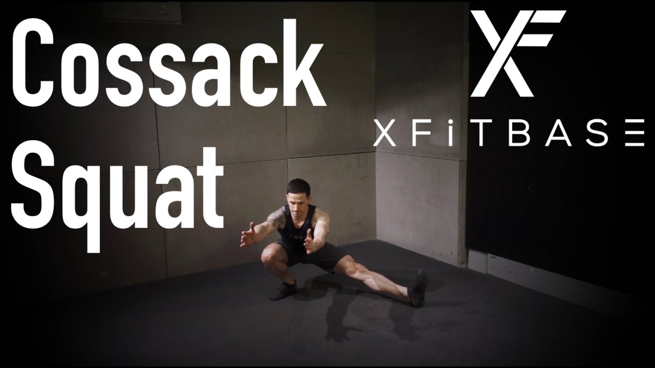 Cossack Squat | Xfitbase Exercise Demo - YouTube