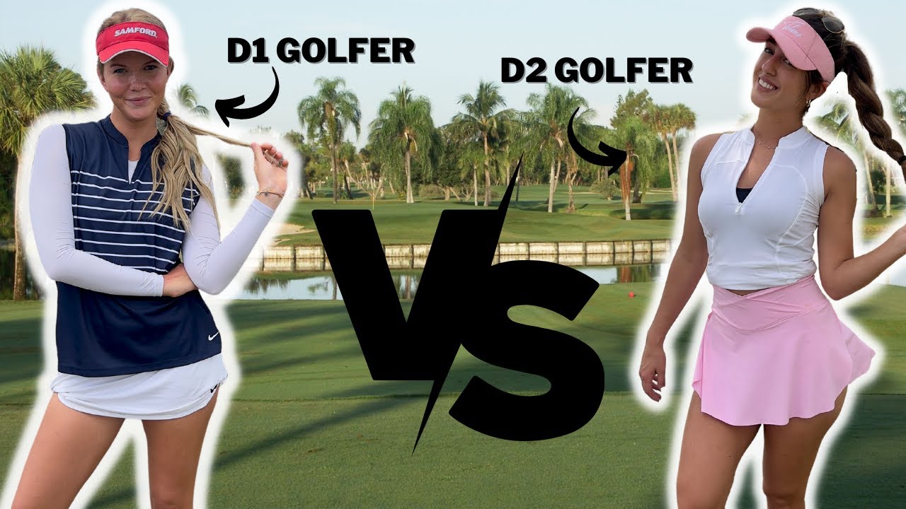 TWO Emotional golfers go head TO head | 9 HOLES of MATCHPLAY | Sabrina ...