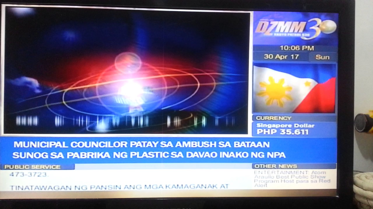 lupang hinirang dzmm sign off - YouTube