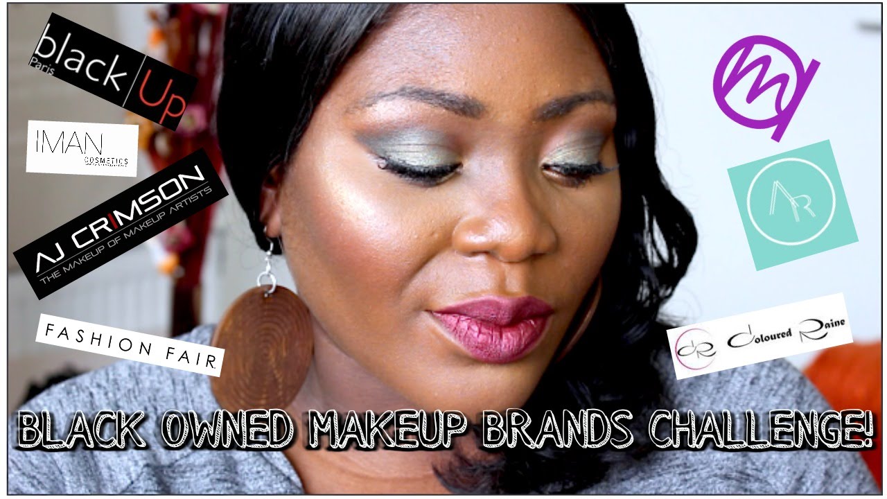 BLACK OWNED MAKEUP BRANDS CHALLENGE! | B.O.M.B MATTER - YouTube