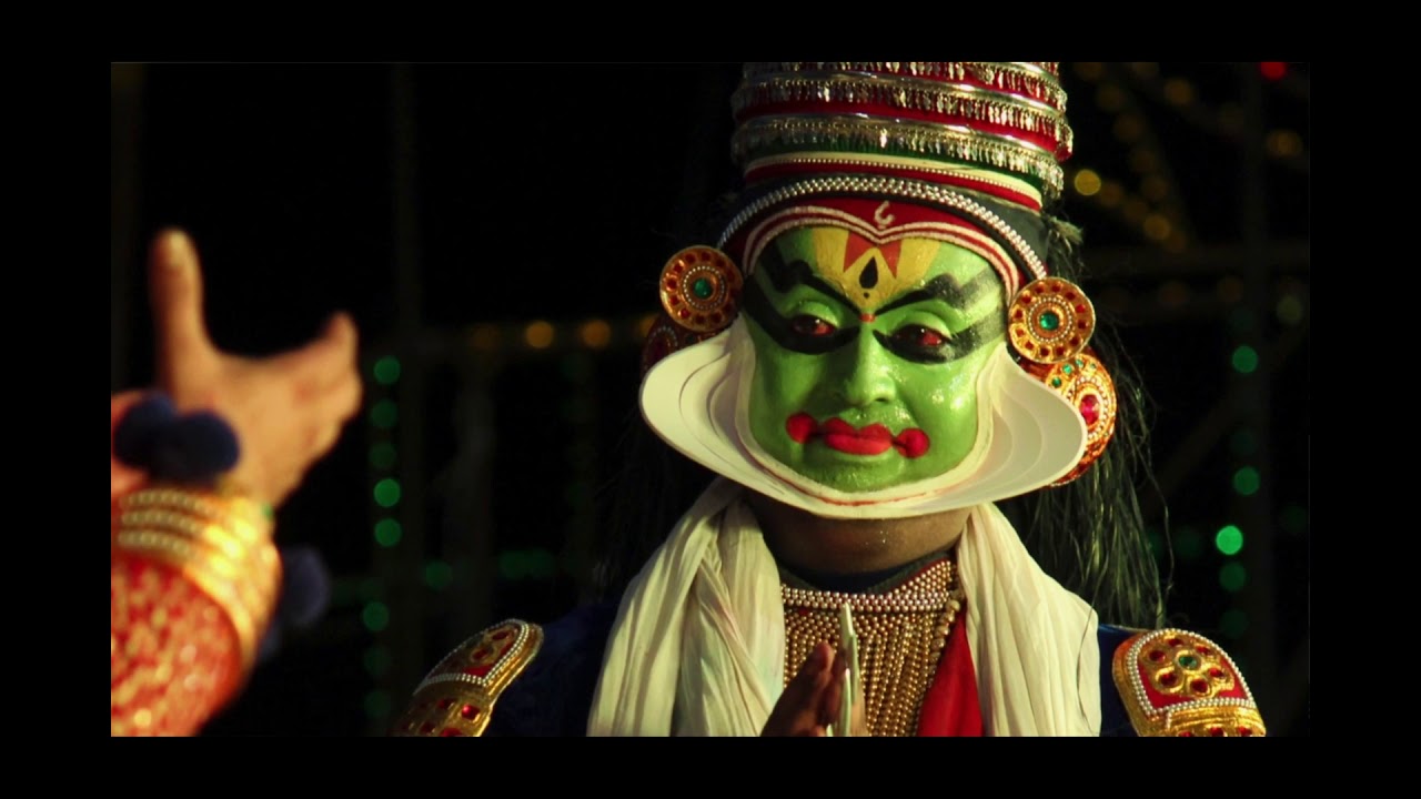 Kathakali padangal (കഥകളി പദങ്ങൾ കവിയുടെ ഭാവനകൾ ) - YouTube
