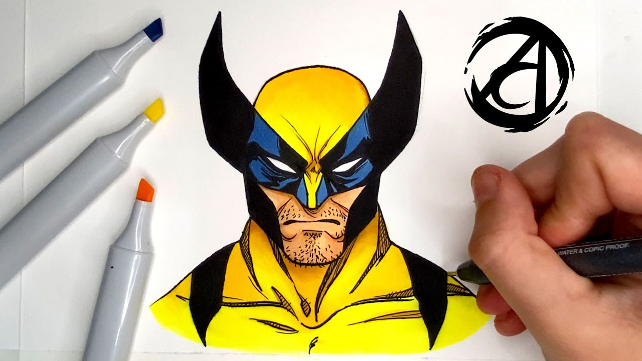 COMO DESENHAR O WOLVERINE com a Dai Oliveira - YouTube