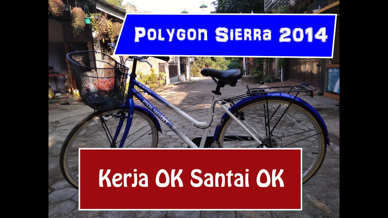 Review Polygon Sierra 26 City Bike - Sepeda murah nyaman digowes - YouTube