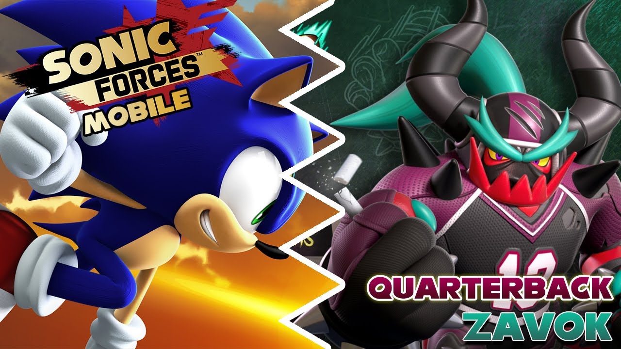 Sonic Forces (Mobile) - Quarterback Zavok Gameplay | Footbrawl ...