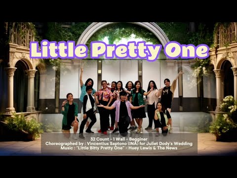 Little Pretty One | Beginner Line Dance - Demo by : Amare Suvarna - YouTube