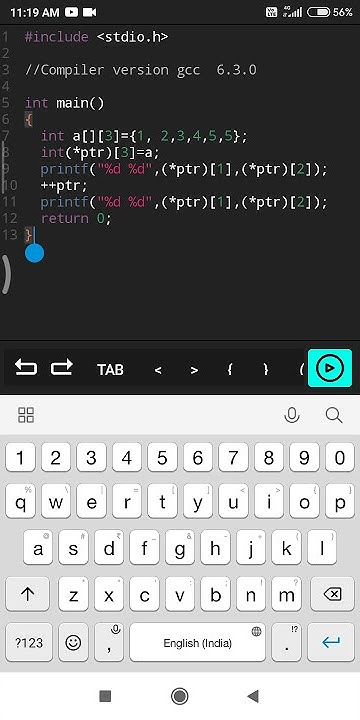 pointer coding in c language by sandeep - YouTube