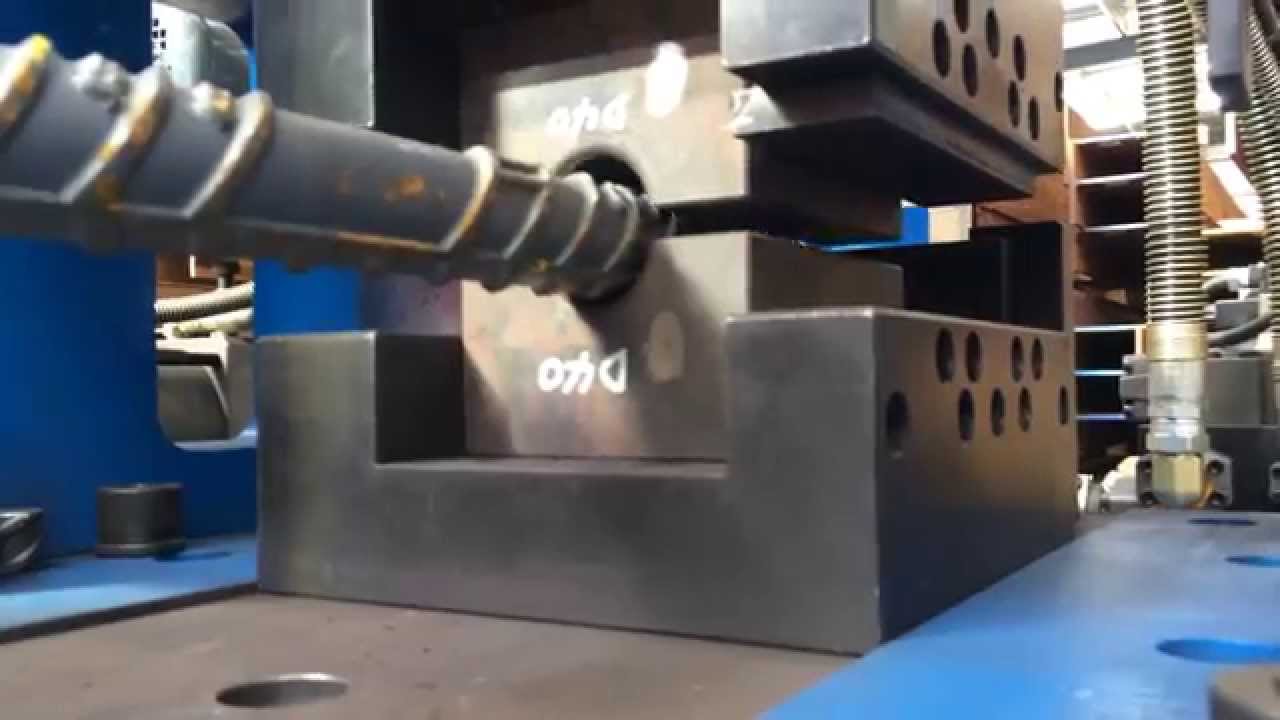 Roll Threading Machine - YouTube