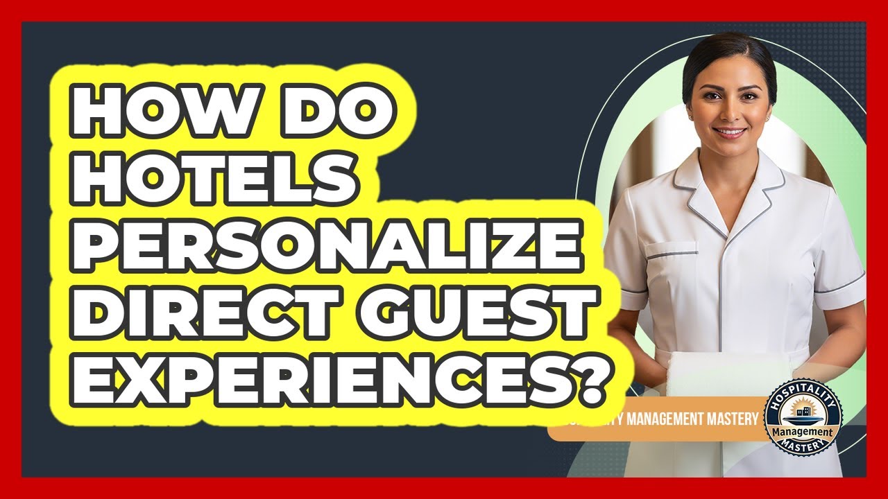 How Do Hotels Personalize Direct Guest Experiences? - YouTube