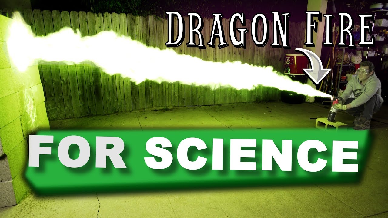 Making DRAGON FIRE! - For Science! Ep. #1 - YouTube