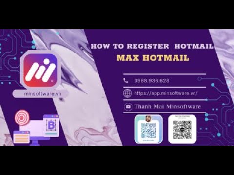 How to register Hotmail with MAXHOTMAIL - YouTube