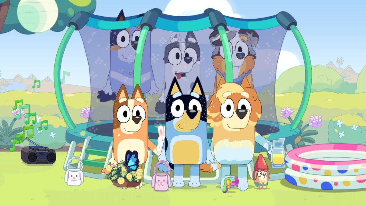 Bluey : Easter Sunday Jumping Fun 09 - YouTube
