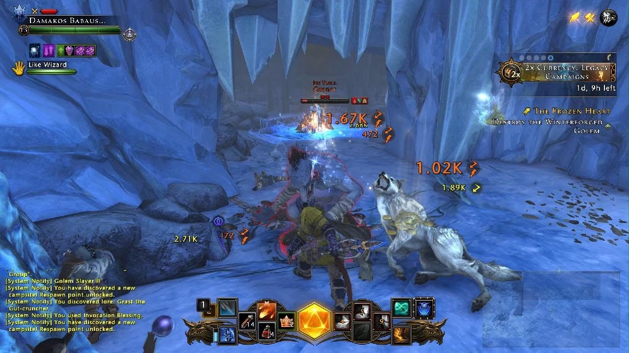 Neverwinter Ice Golem - YouTube