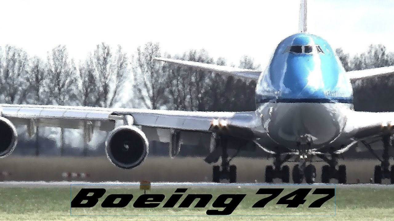 747 seconds of Boeing 747's landings and take-offs. - YouTube