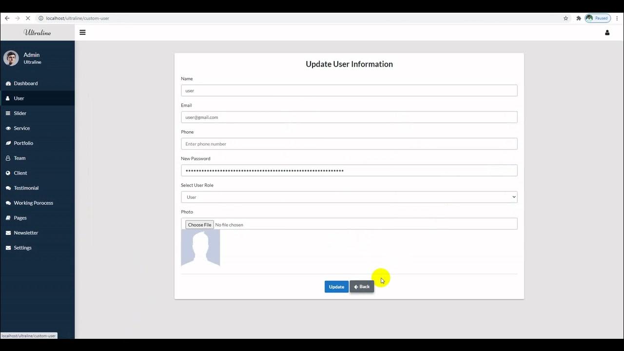 Active menu item in laravel using route - YouTube