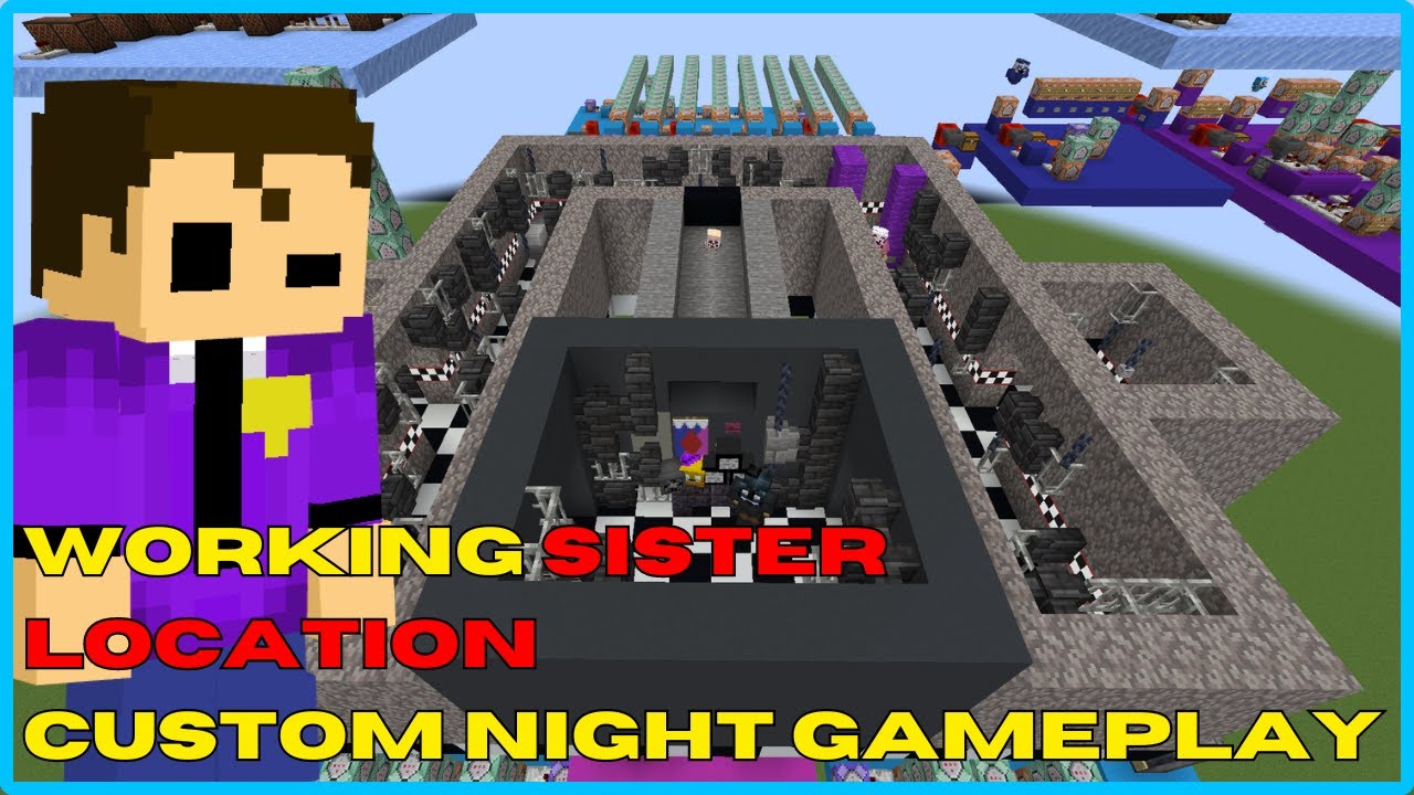 I built a working FNAF Custom Night (Build + Gameplay) // CuppaTeaExe ...