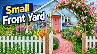 Small Front Yard Landscaping Ideas | Cool Curb Appeal With Flower Beds, Pathways and Edging Designs