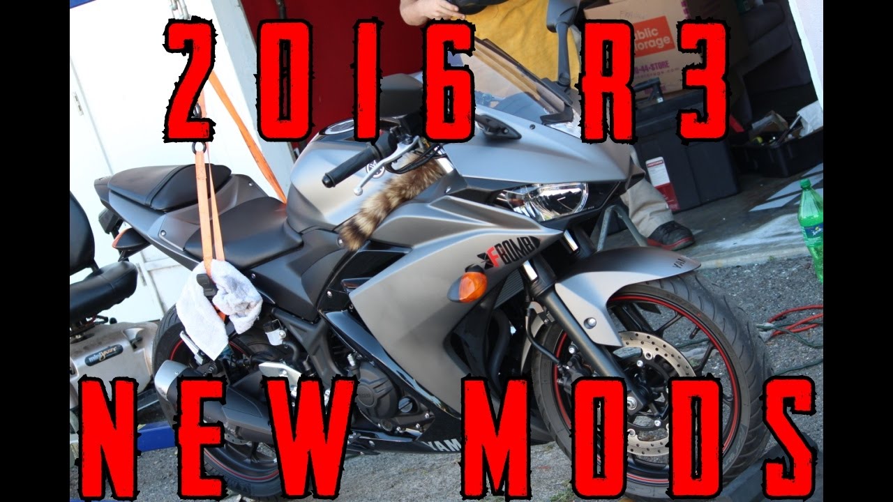 2016 Yamaha R3 BEST Mods - YouTube