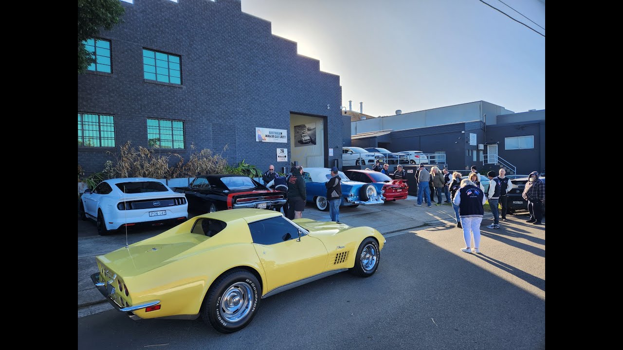 American Muscle Car Club visits AMCS Showroom - YouTube