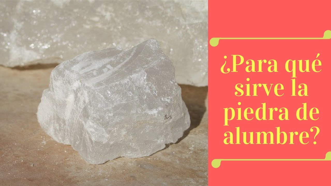 Beneficios y usos de la piedra de alumbre - ¿Qué es la piedra de ...