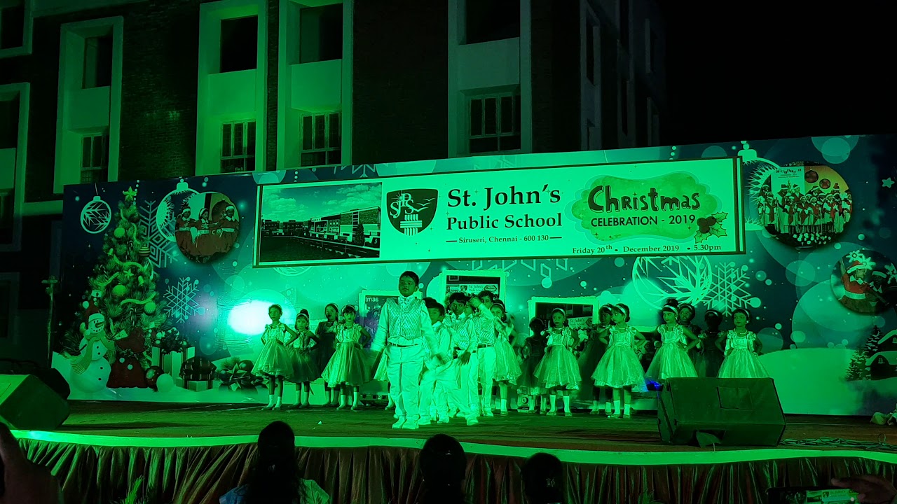 Christmas program SJPS siruseri 2019 - YouTube