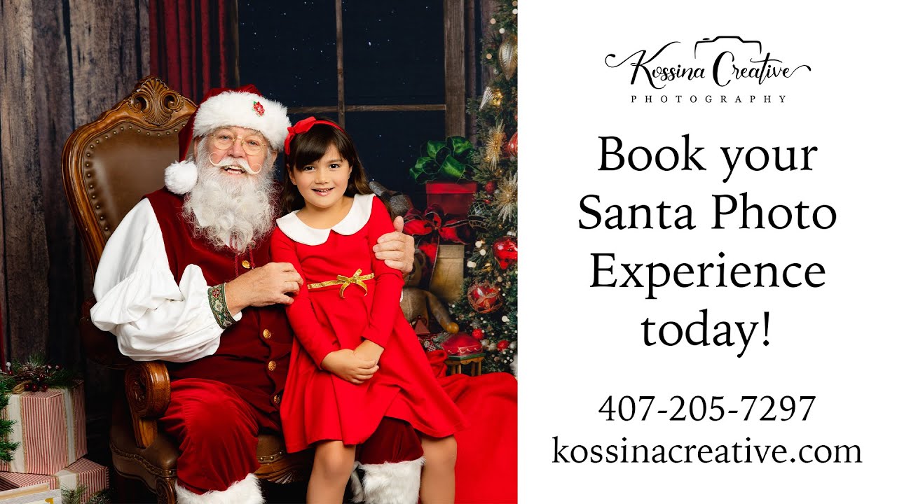 Magical Santa Photo Sessions - YouTube