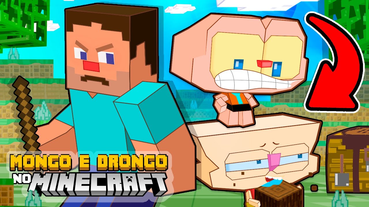 Mongo e Drongo APRENDEM MINECRAFT - YouTube