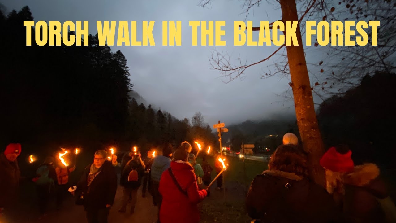 Torch Walk in the Black Forest - YouTube