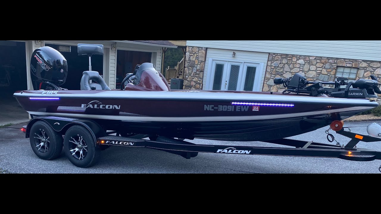 The new 2022 Falcon F185 Bass boat review. - YouTube