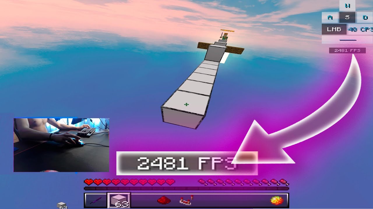 Destroying Minecraft with my Nasa PC (3000 fps) - YouTube