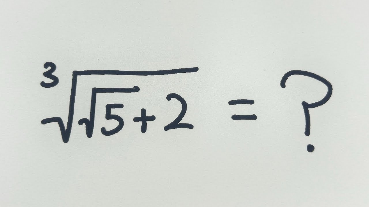 Q549 | Math Olympiad | Algebra | Substitution | Cube Root ...