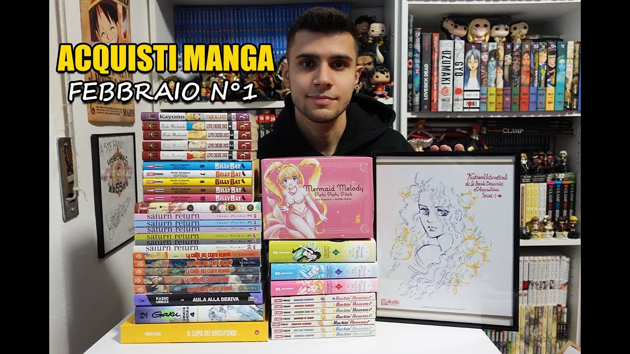 ACQUISTI MANGA FEBBRAIO 2024 N°1 - YouTube