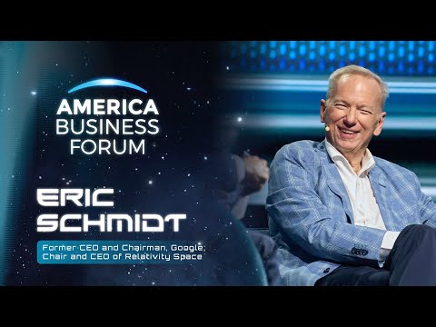 Eric Schmidt on AI, Innovation and the Future of Technology | America Business Forum Miami 2025