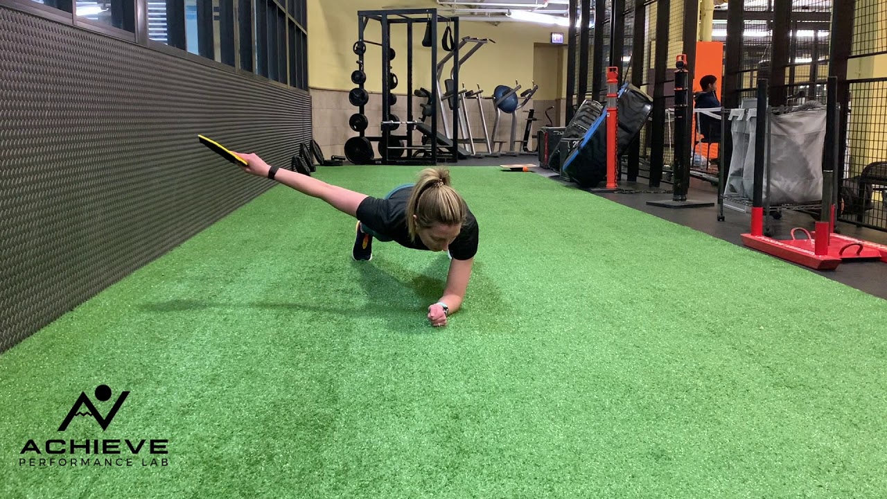 Single Arm Plank Reaches - YouTube